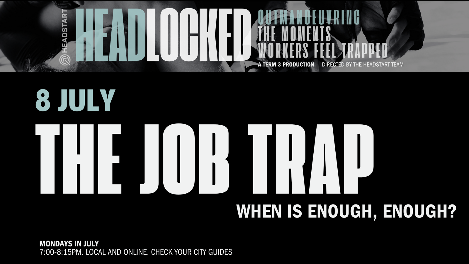 THE JOB TRAP: When is enough, enough? | City Bible Forum